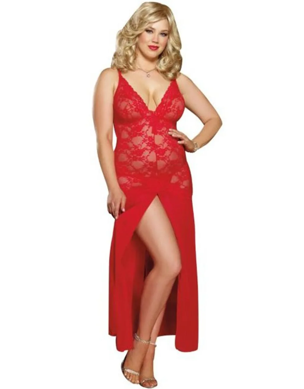 Sexy Lingerie Xxl Plus Size Women Lingerie With Dress Hot Sex Picture