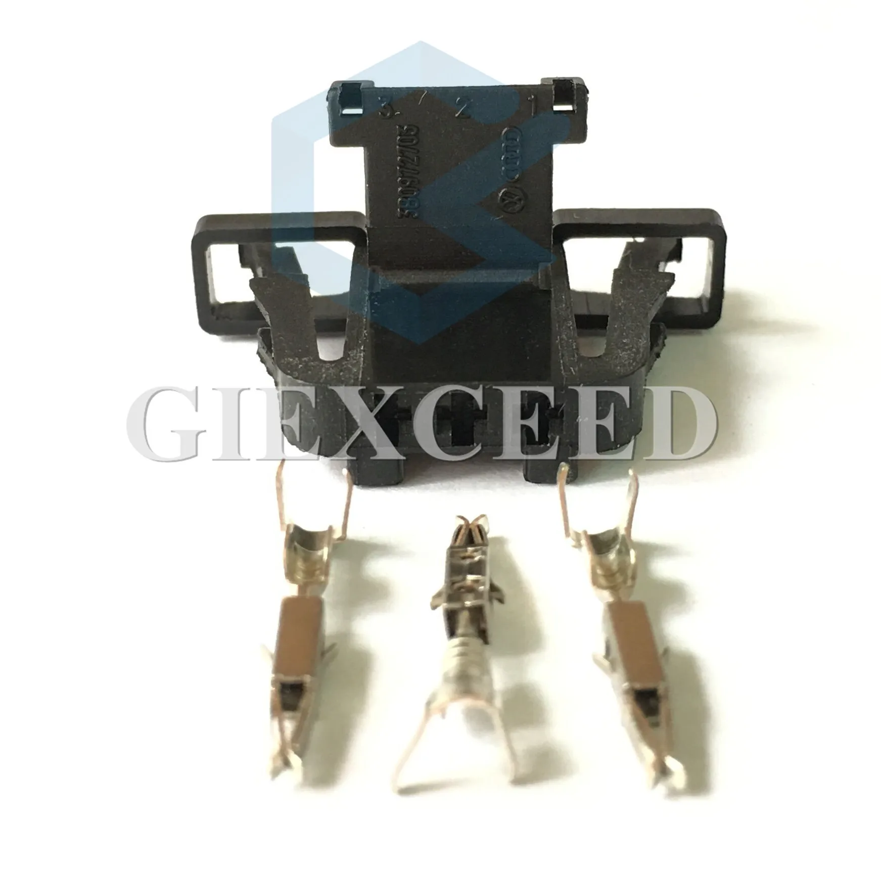 2 Sets 3 Pin 3b0972703 Auto Horn Socket Automotive Door Light Socket ...