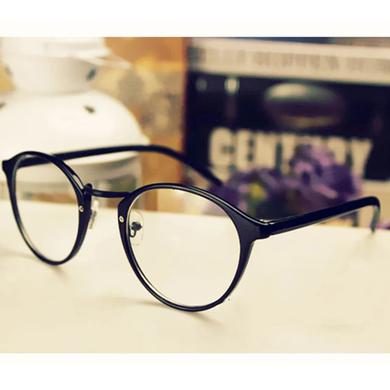 TFJ Mens Womens Nerd Glasses Clear Lens Eyewear Unisex Retro Eyeglasses ...