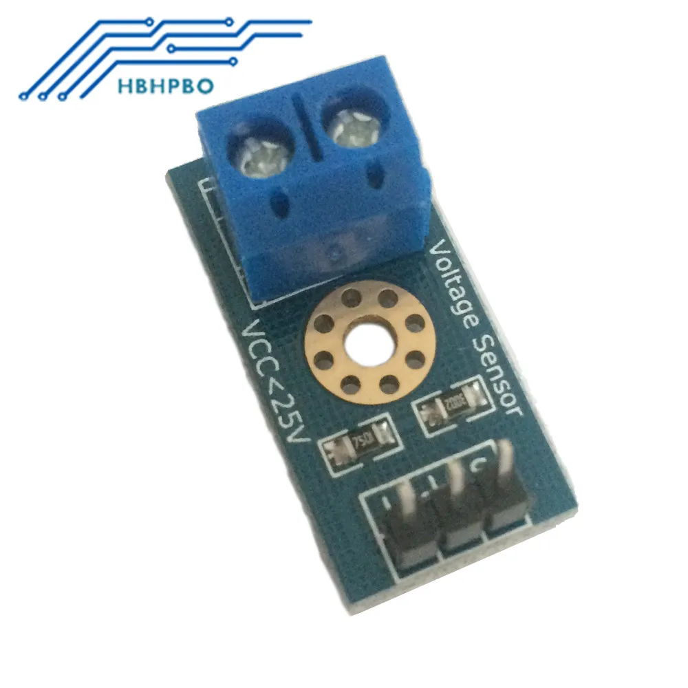 20PCS DC 0 25V Standard Voltage Sensor Module Voltage Detection Module ...