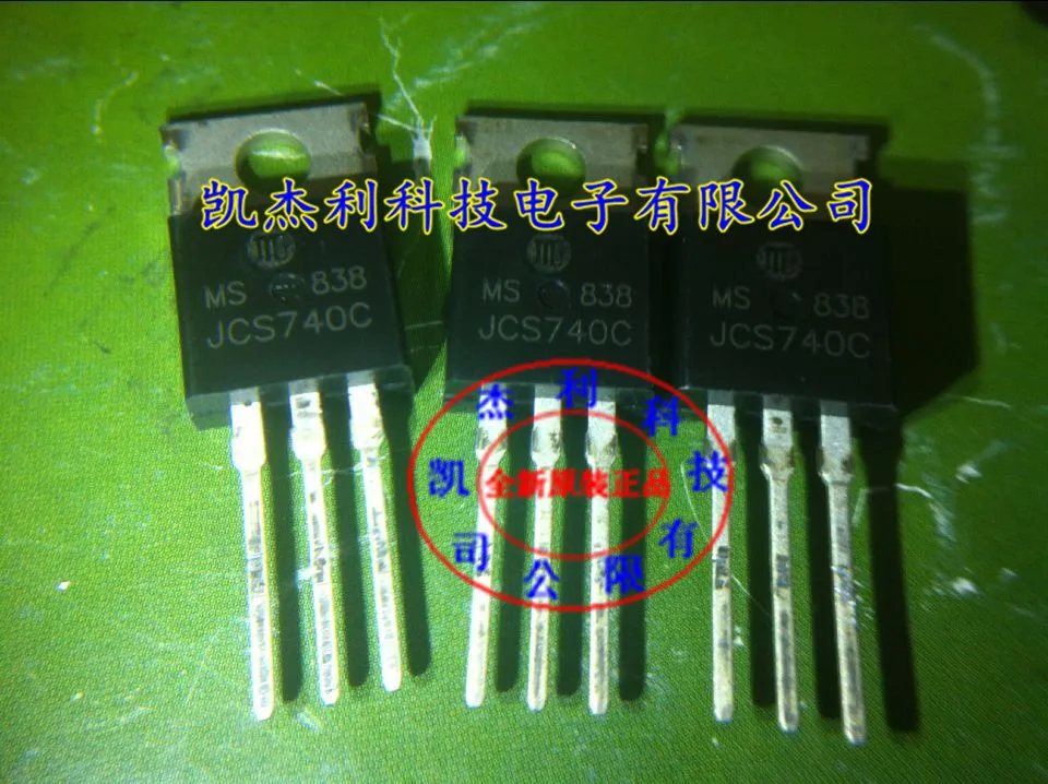 Envío gratis 10 unids/lote JCS740C TO220 nueva original|lot of the rings|lots shippinglot phone ...