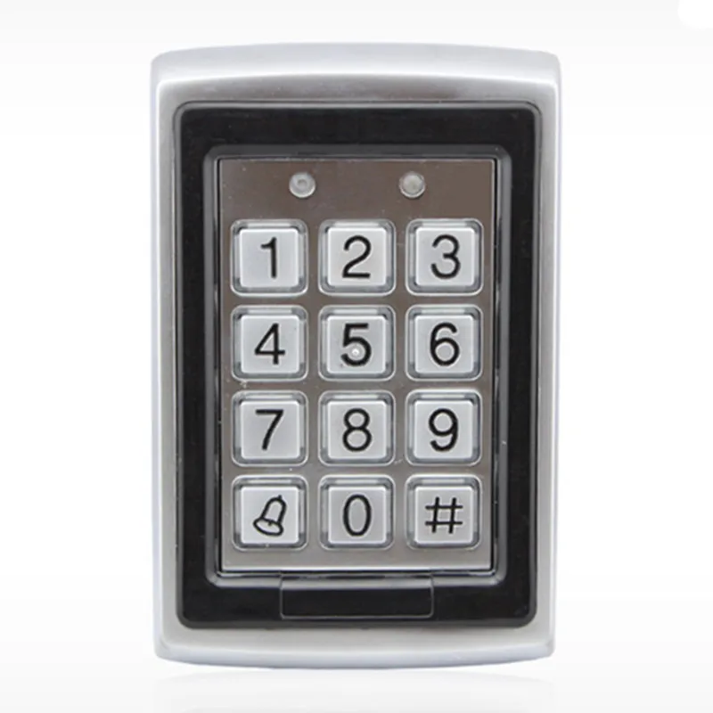 Rain proof 1000 User Metal ID Card & Password Door Access Control|door ...