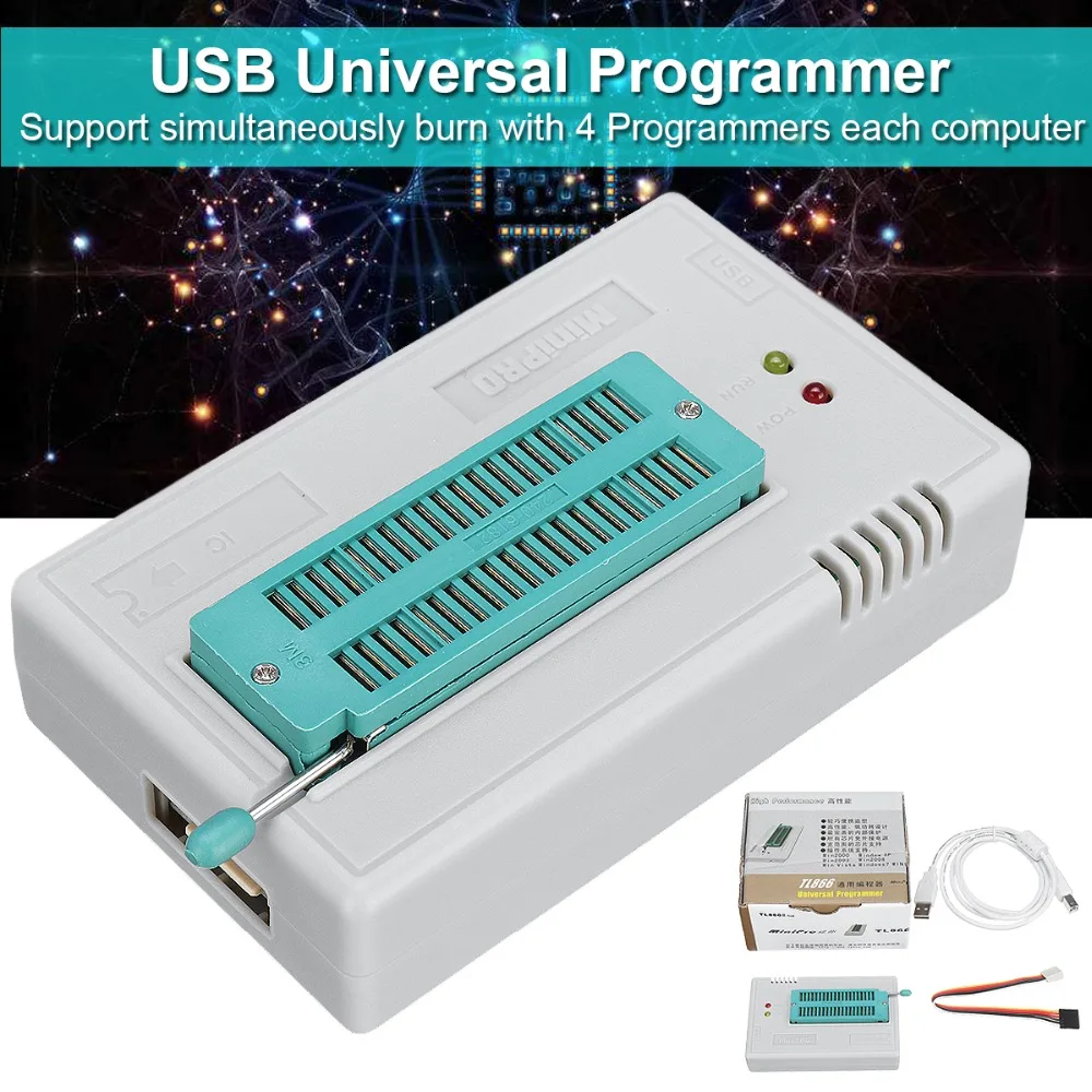 Tl866ii Plus Universal Usb Minipro Usb Programmer For 15000ic Spi Flash Nand Eeprom Mcu Pic Avr 6568