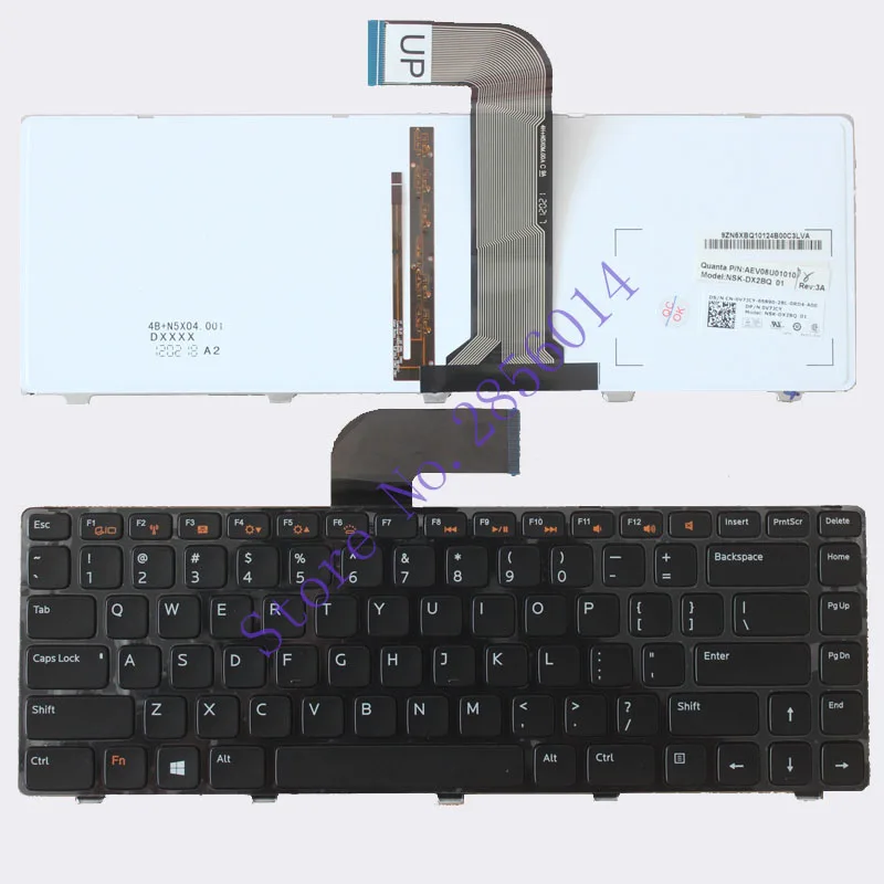 US Keyboard FOR DELL Inspiron 3560 V131 Xps 15 L502x US Backlight ...
