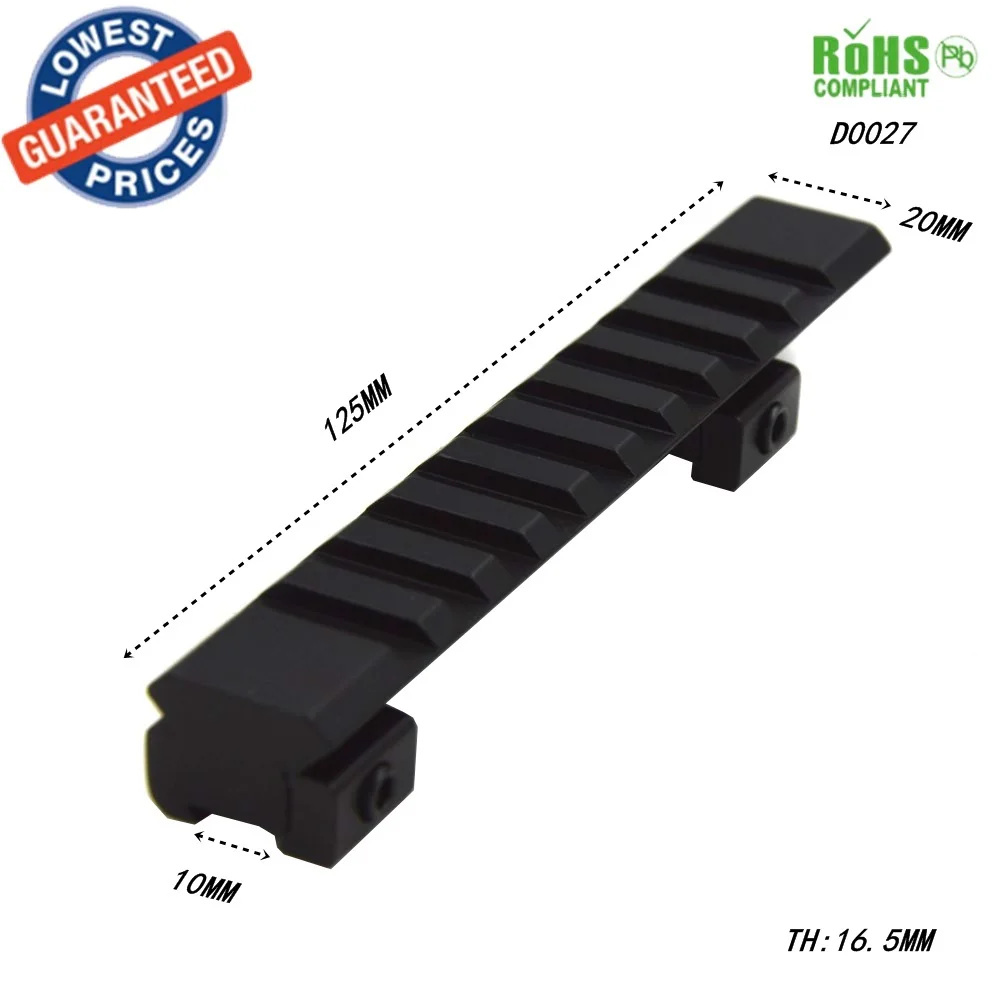 Scope bases hunting rail mount 11mm/10mm to 20mm for Picatinny Rail ...