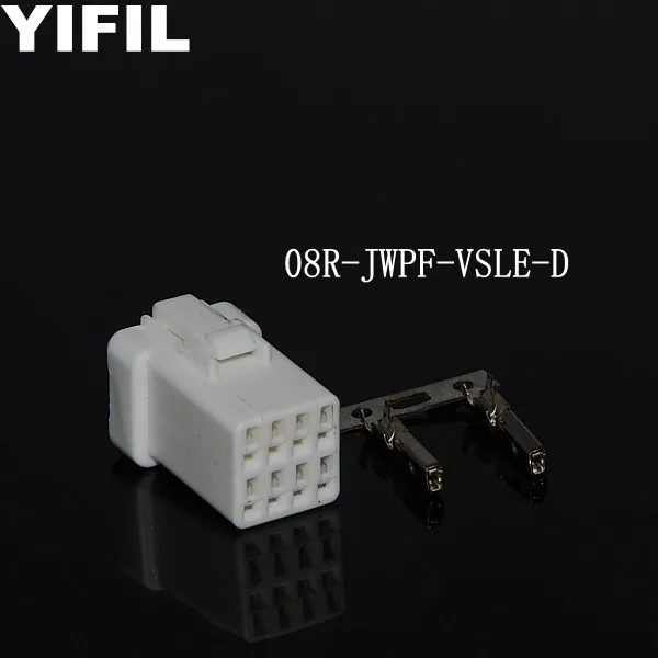 10pcs/lot 8 Pin/way Male Or Female Automotive Connector Plug Housing With Terminal For Jst 08r ...