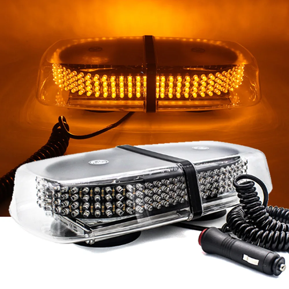 240led Dc 12v-24v Car Ceiling Lamp Roof Police Lights Roof Short Row ...