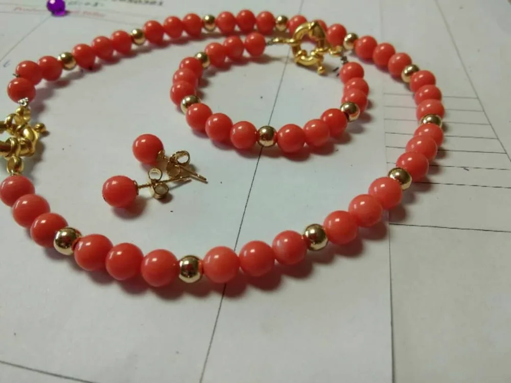 Coral Jewelry Sets Yq997 - Jewelry Sets - AliExpress