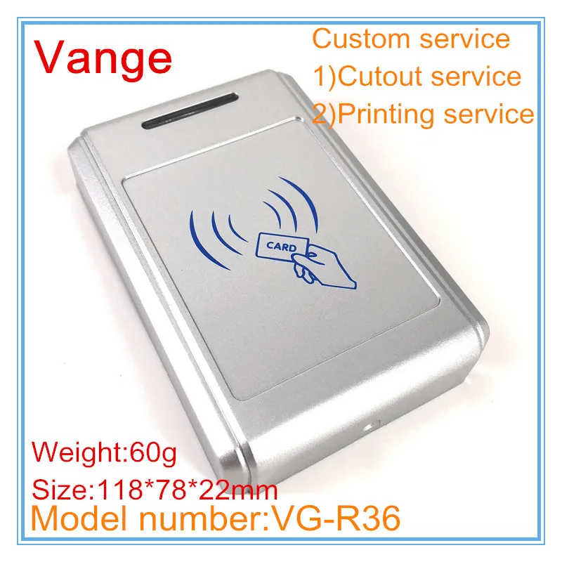 2pcs/lot access control card reader project box IP54 ABS plastic case ...