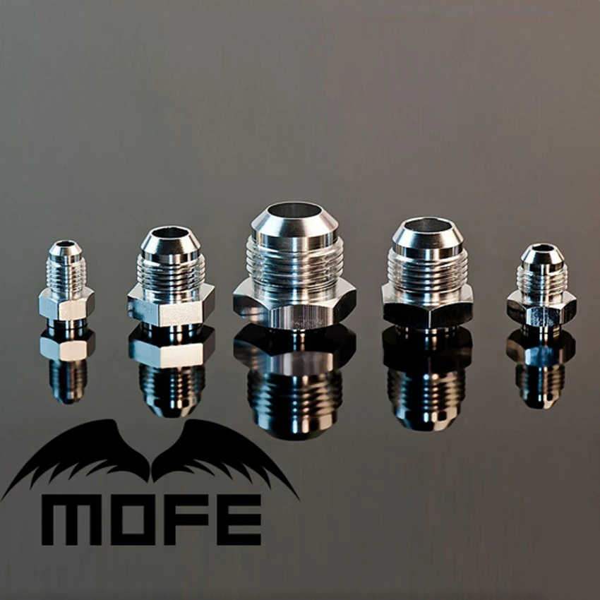 10PCS/LOT AN4 Male Aluminium Adapter Weld On Fitting Bung|fittings an4 ...