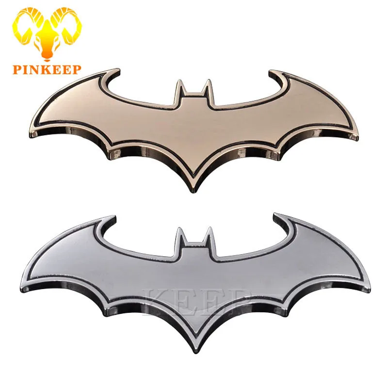 3D Metal Car Sticker Bat Logo Badge Emblem Motorcycle Decal For BMW ...