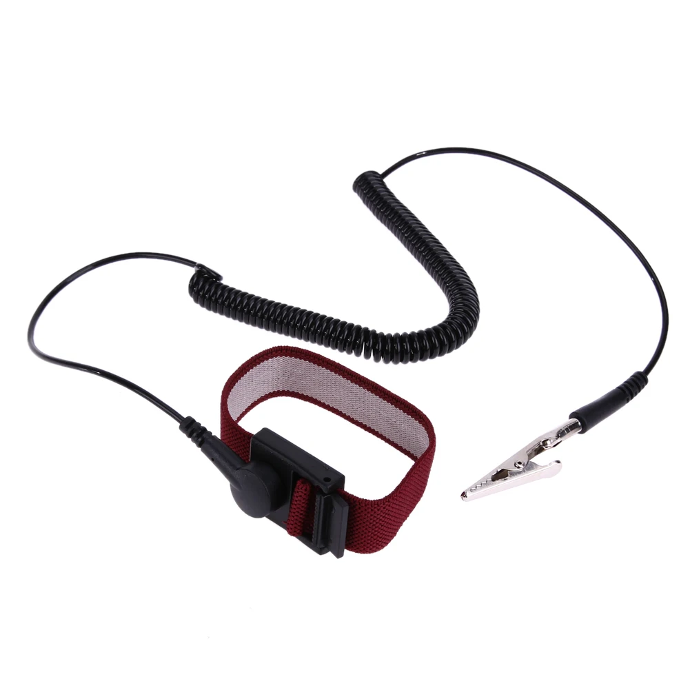 New-Anti-Static-ESD-Wrist-Strap-Electricity-Grounding-Wired-Wristband ...