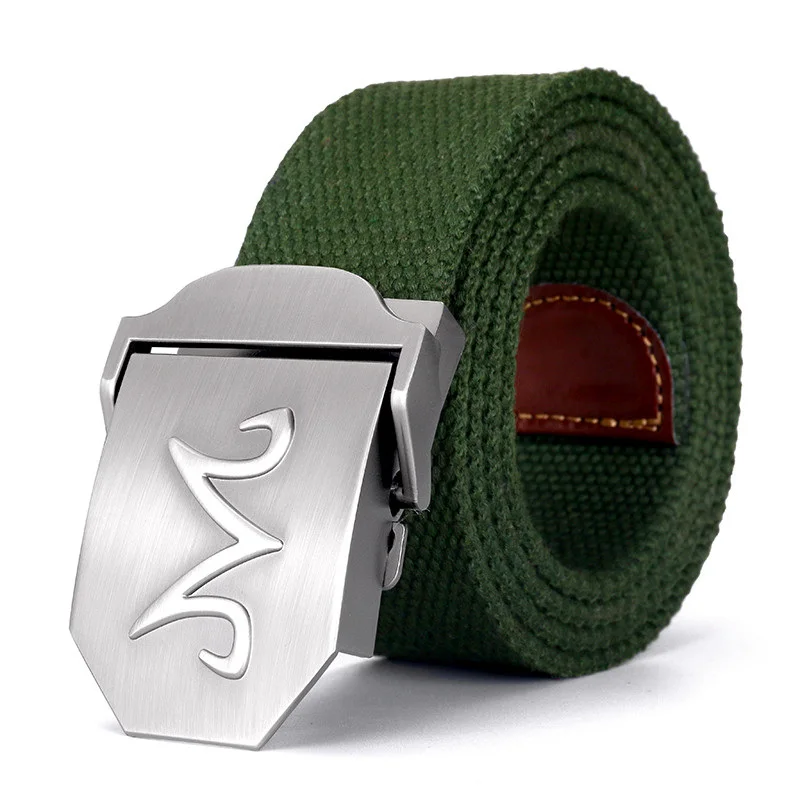 Majin Buu-Cinturón de lona con letras 3D para hombre y mujer ...