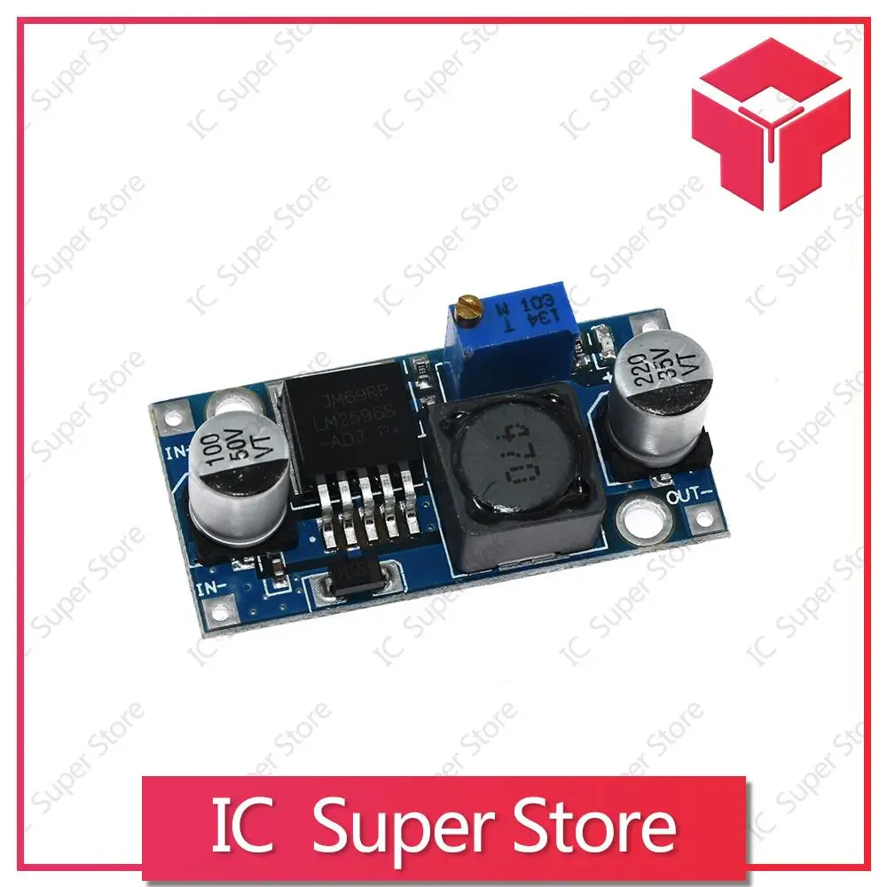 LM2596 LM2596S LM2596S-ADJ DC-DC Step-down Voltage Regulator Power Supply Module 4.5-40V 3A ...