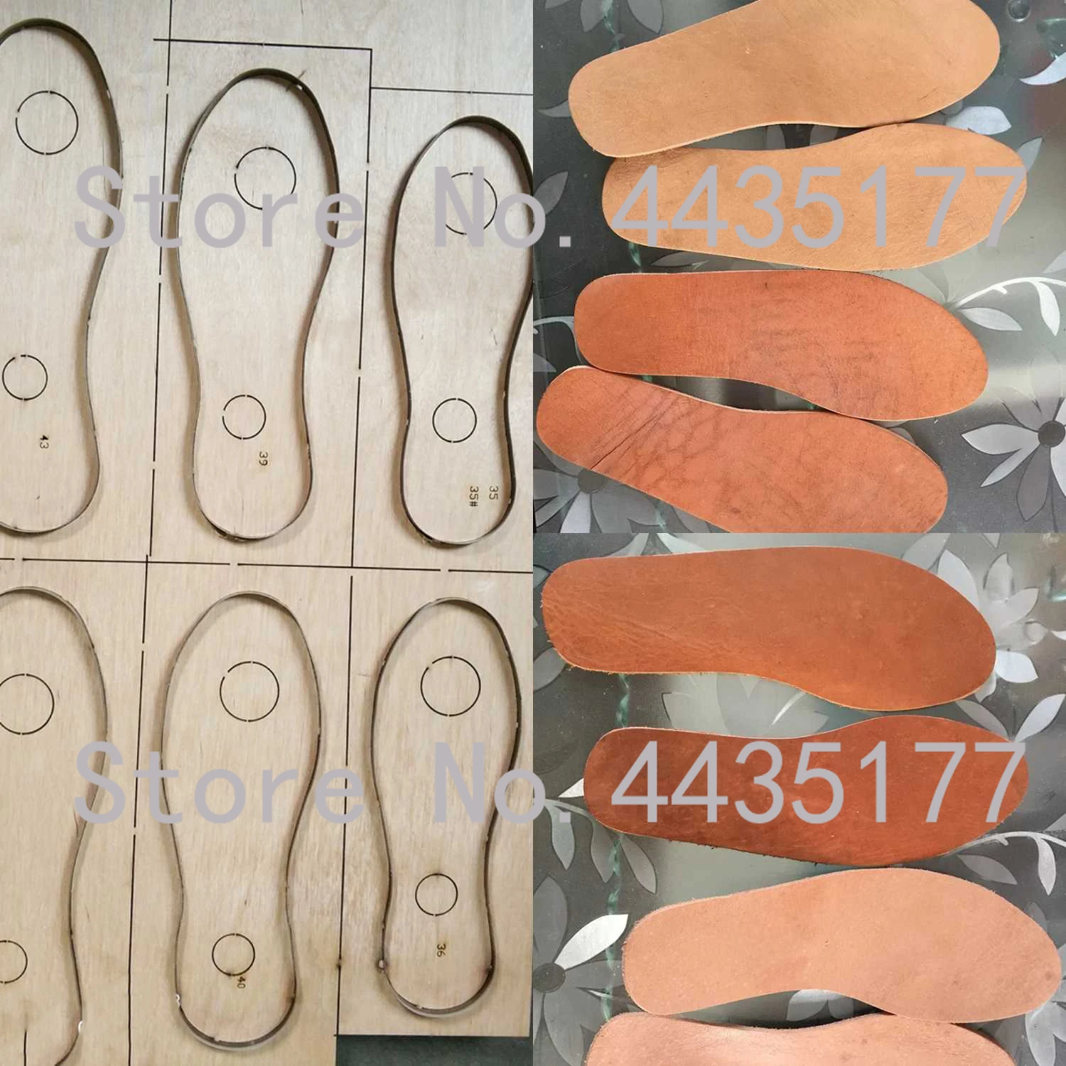 Japan Steel Blade Rule Die Cut Steel Punch Shoe Pad Cutting Mold Wood ...