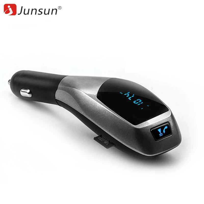 Junsun Auto Car 12V Wireless FM Transmitter Modulator Car Kit Audio MP3 ...