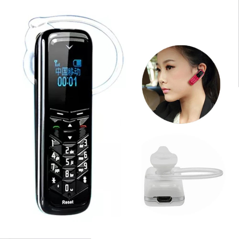 Bm50 Wireless Bluetooth Headset Dialer Stereo Mini Headphone Pocket ...