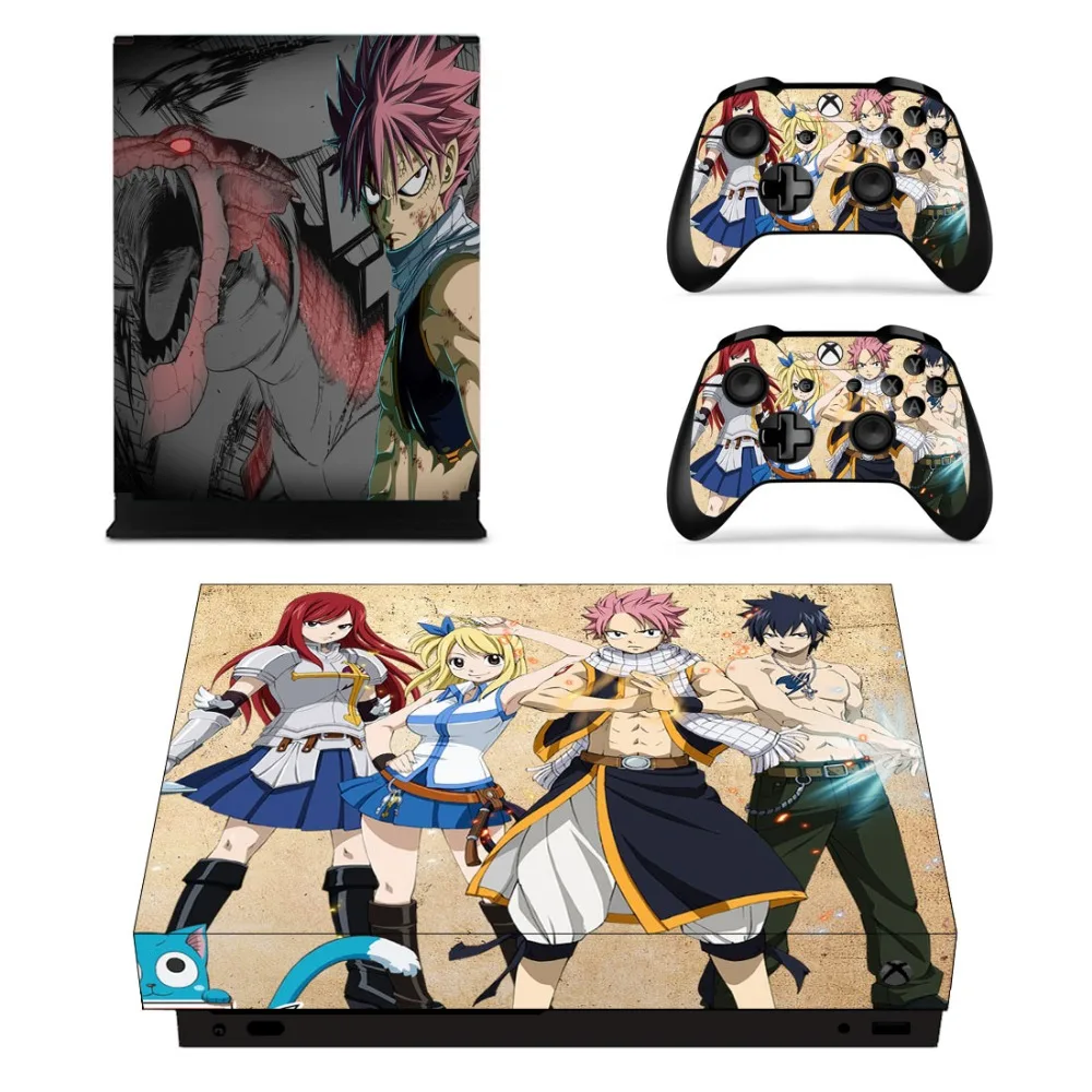Fairy Tail Xbox One X Skin Sticker Anime Console Cover - ConsoleSkins.co