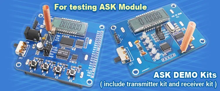 2 комплекта ASK передатчик TX STX882+ ASK приемник RX SRX882+ медная ...