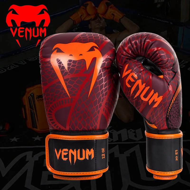 Venum Snaker Venom Authorized Boxing Gloves Limited Edition Muay Thai ...
