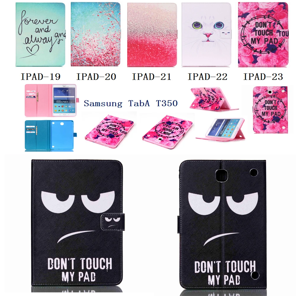 Cartoon Tablet Smart Case For Samsung Galaxy Tab A 8.0 T350 T355 T351 ...