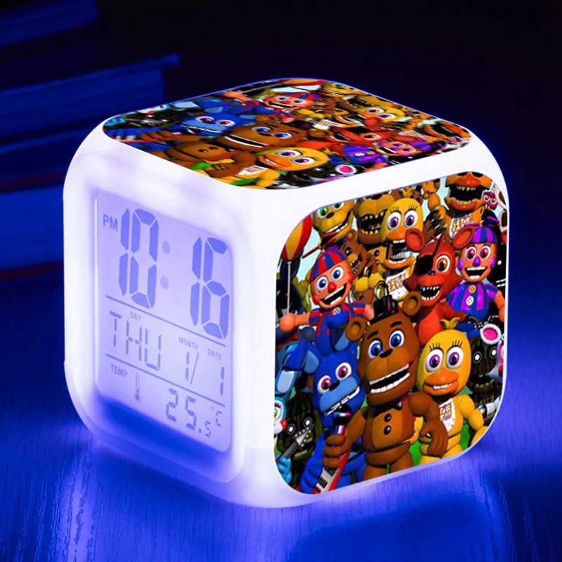 Aliexpress.com : Buy Five Nights At Freddy's LED Alarm Clock reloj ...