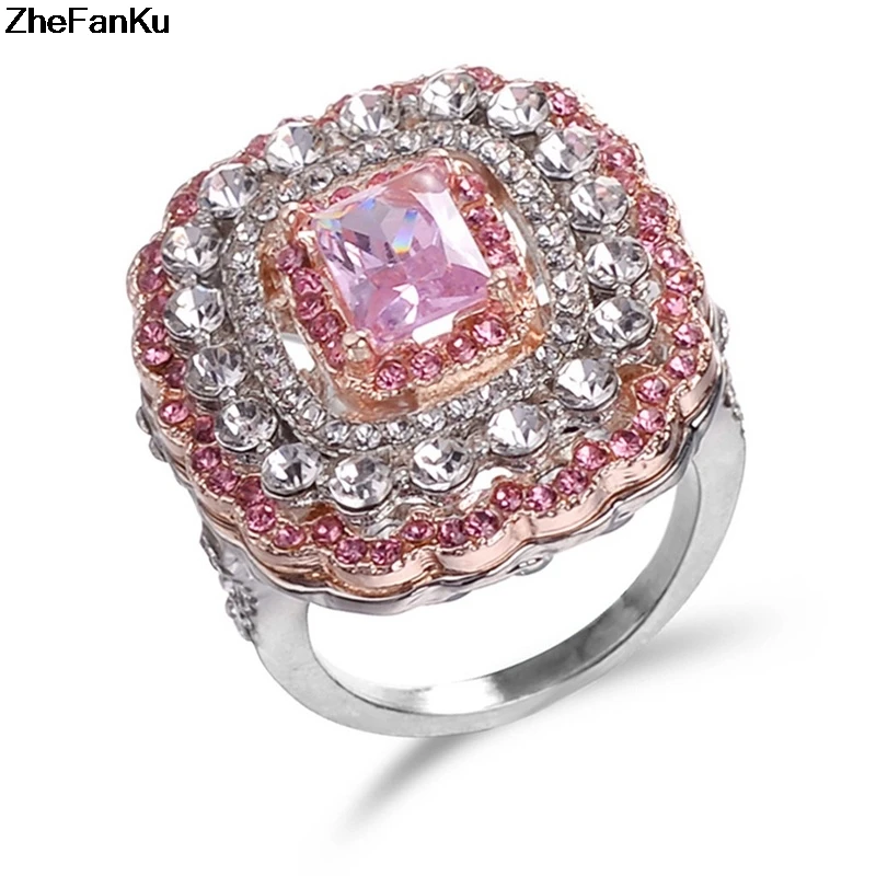 Pink stone rings for women pictures photos – Polished Stone ...
