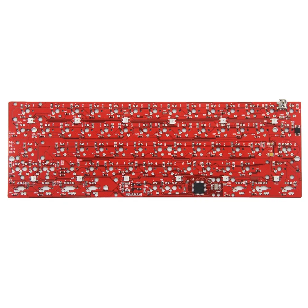 DIY GH60 PCB For Customized Mechanical Keyboard Compatible with Poker2 ...