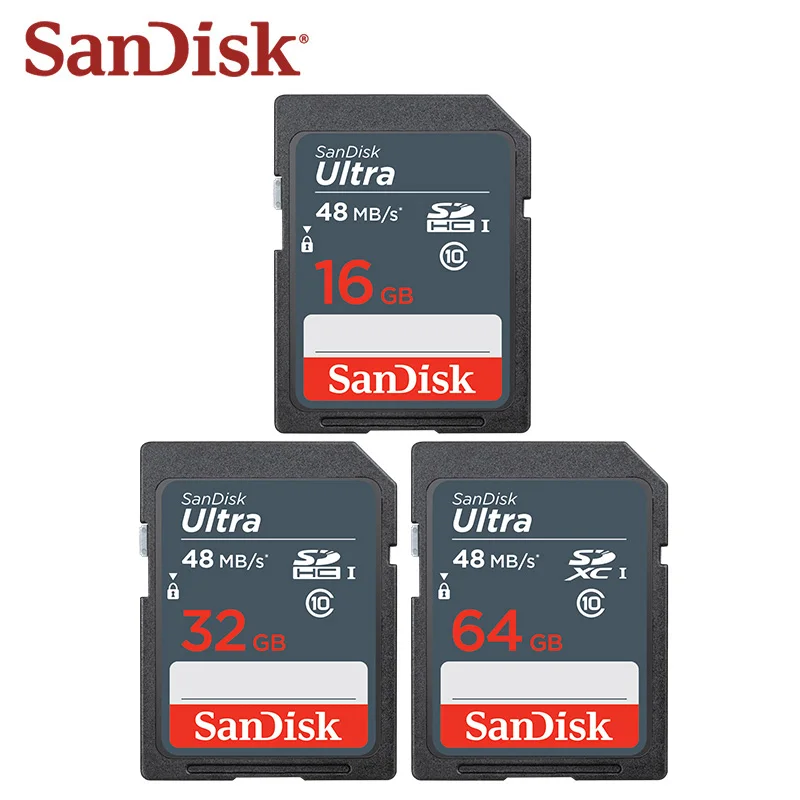 Aliexpress.com : Buy 100% Original Sandisk Ultra SD Card 32GB 64GB Max ...