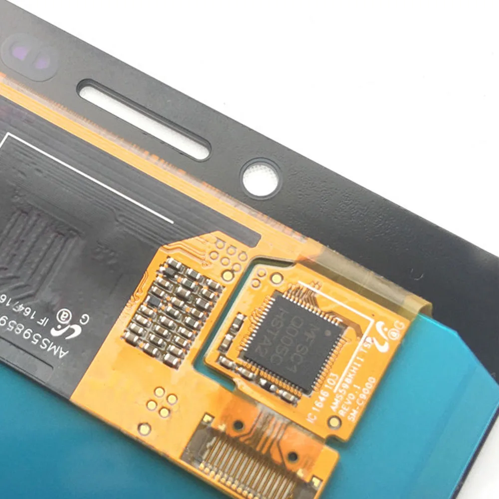 Супер AMOLED ЖК-дисплей для SAMSUNG GALAXY C9 Pro ЖК-дисплей C9000 C9 ...