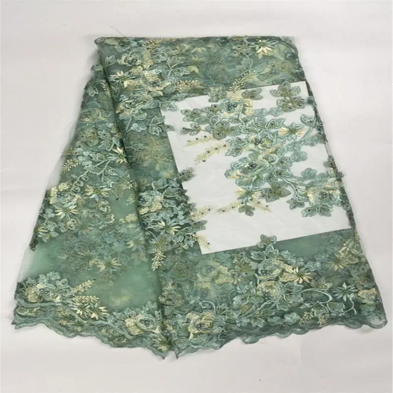 Telas de encaje Nigeriano para boda 2017 tela de encaje africano con ...