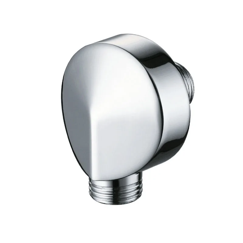 Shower room copper inlet water corner joint shower screen accessories ...