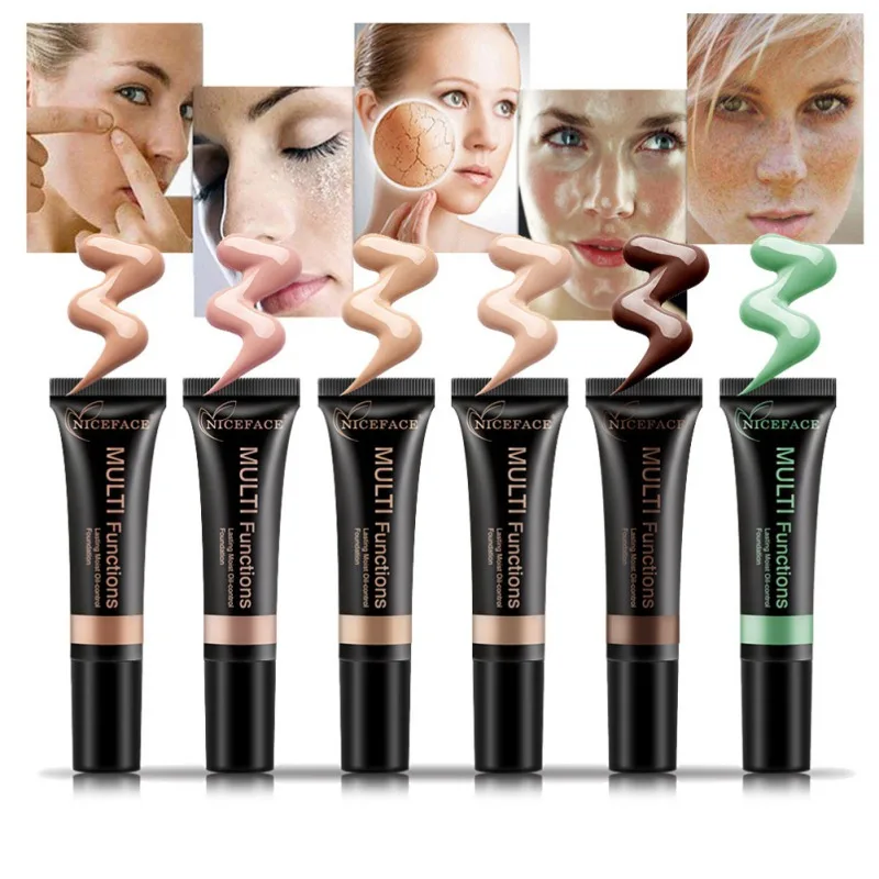 2018 New Multi functions Brighten Liquid Concealer Makeup Moisturizer ...