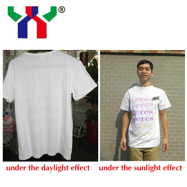 Colorless-to-blue-Screen-Printing-Photochromic-ink-for-T-shirt-printing ...