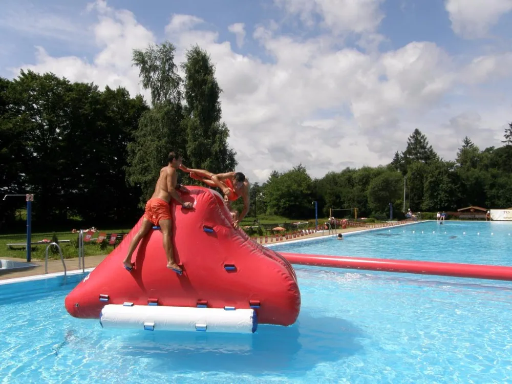 Floating Inflatable Water Iceberg For Pool Games - Water Play Equipment ...