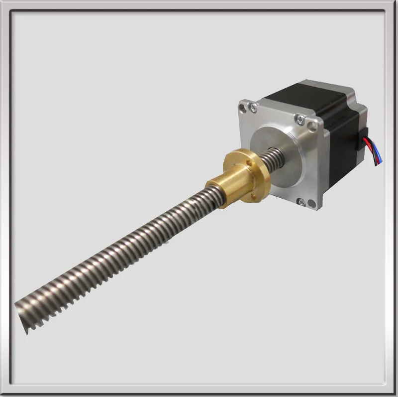 57HS56-2805L-50-57mm-screw-rod-stepper-motor-rod-Length-500mm-linear ...