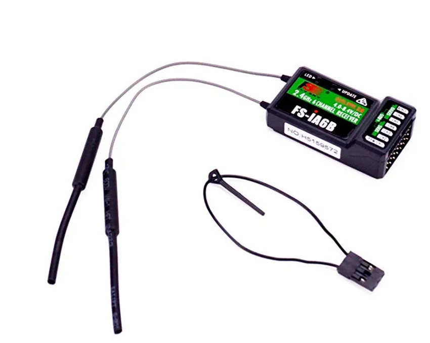 Flysky-FS-iA6B-Receiver-2-4G-6CH-i-BUS-PPM-Receiver-with-Antenna ...