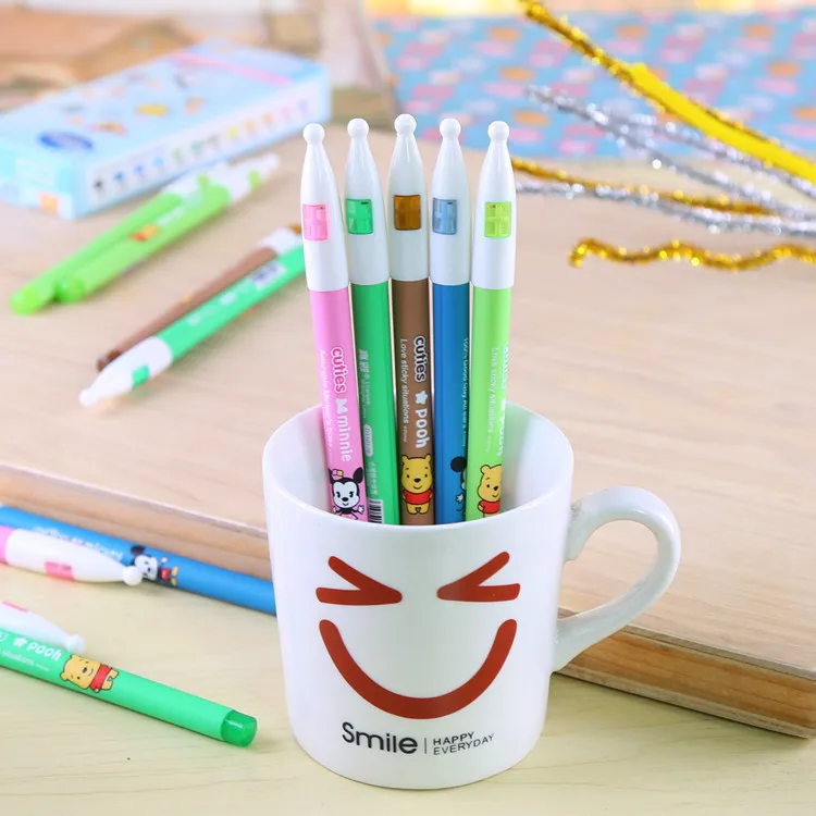 Cute cartoon neutral pen creative water color ink|pen color ink|cute ...
