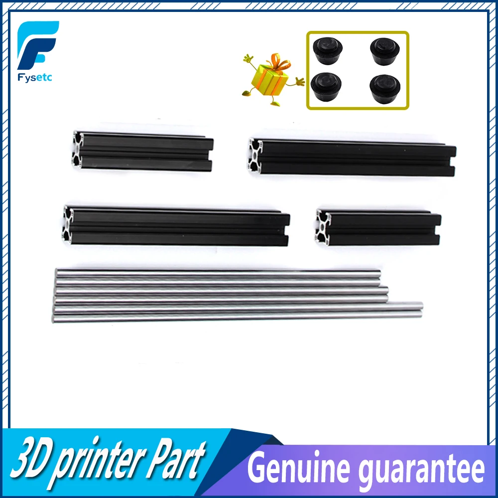 1Set-Black-Aluminum-Profile-Prusa-I3-MK3-Aluminum-Extrusion-Profile ...