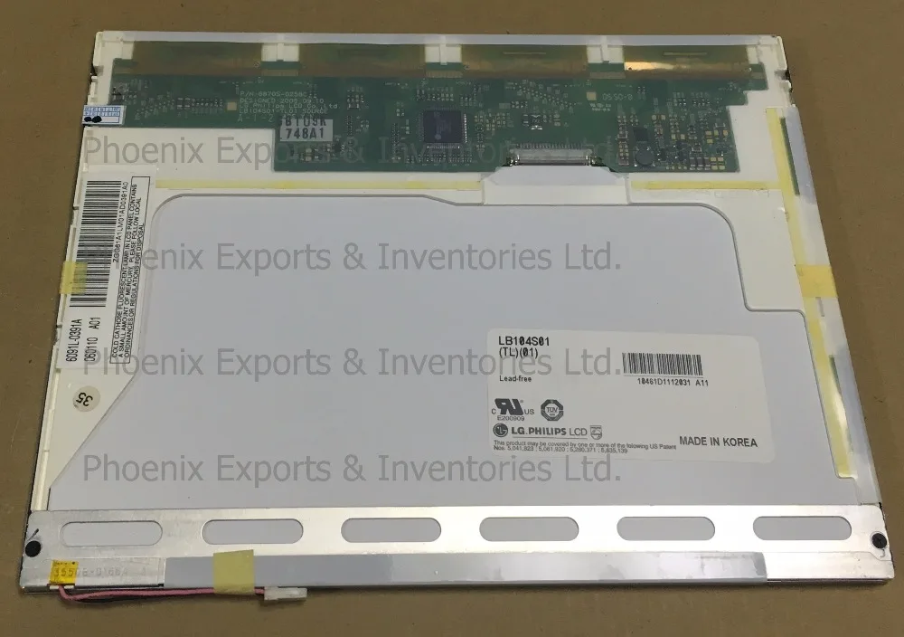 Original LB104S01(TL)(01) 10.4" 800*600 LCD DISPLAY PANEL LB104S01-TL01 ...