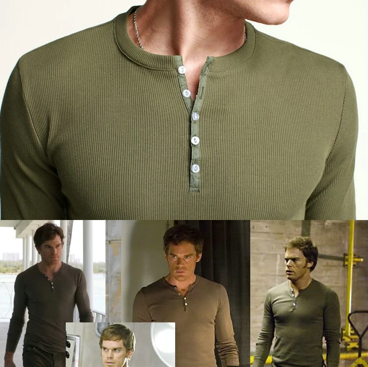 NWT NEW High Quality Men's Slim Fit Fitted Stretch Dexter Morgan ...