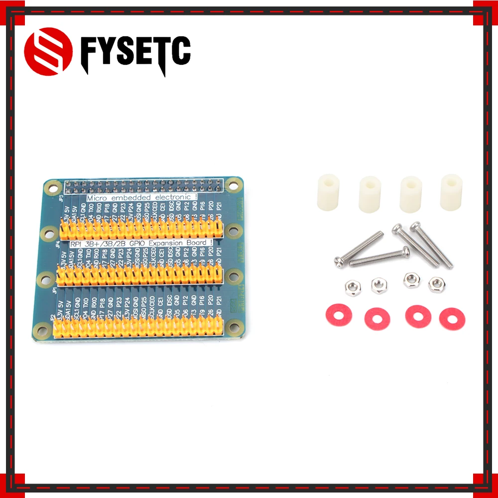 Raspberry Pi GPIO Adapter Plate 1 to 3 GPIO 40 Pin Extension Board for ...