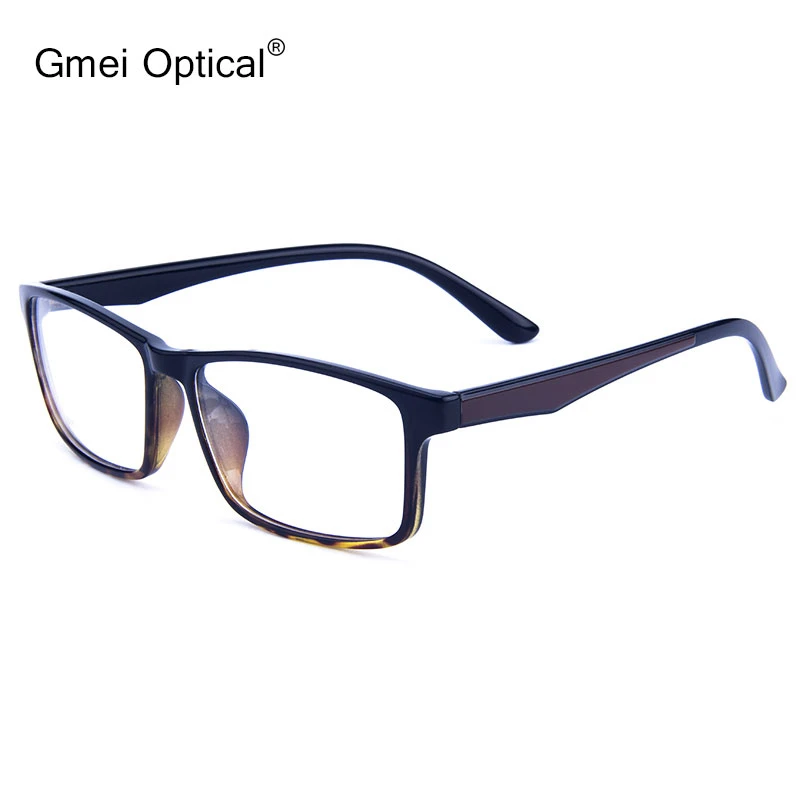 Gmei Optical Rectangular Ultralight TR90 Business Men Glasses Frame ...