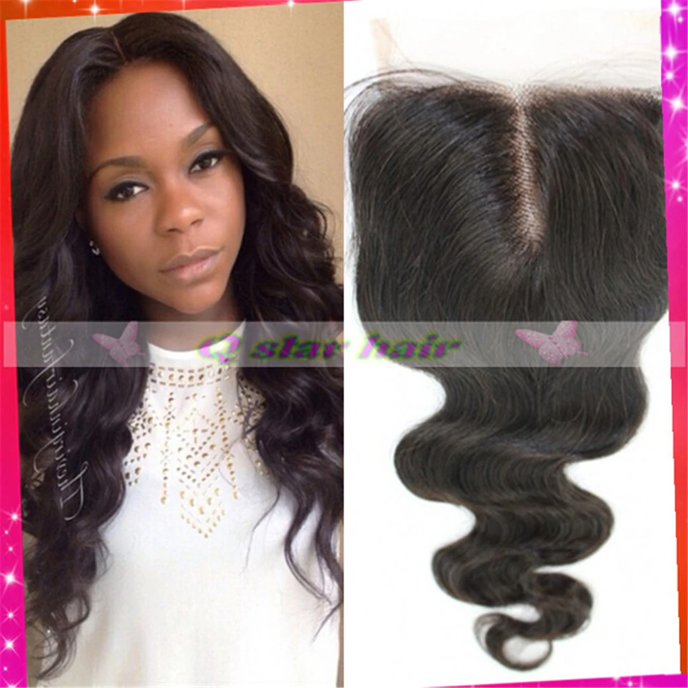 100%unprocessed virgin brazilian human hair lace closures with baby ...