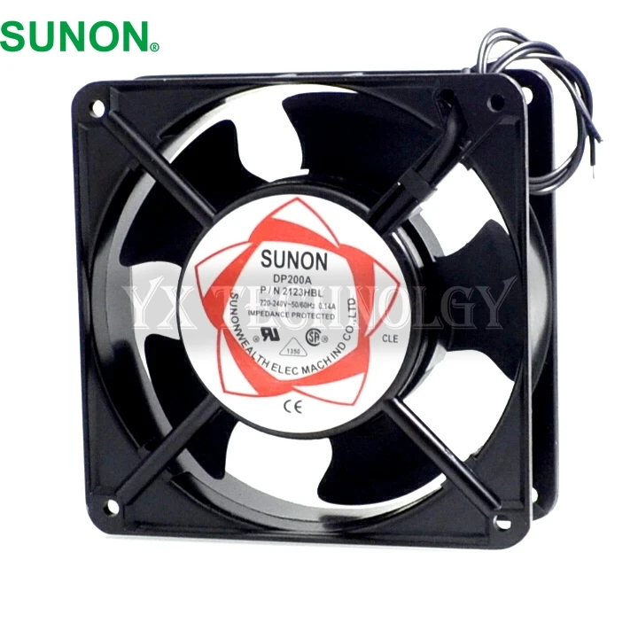 For Sunon DP200A P/N 2123HBL 2123HSL 2123XBL 2123XSL 12038 120*120*38MM 120mm cooling fan ...