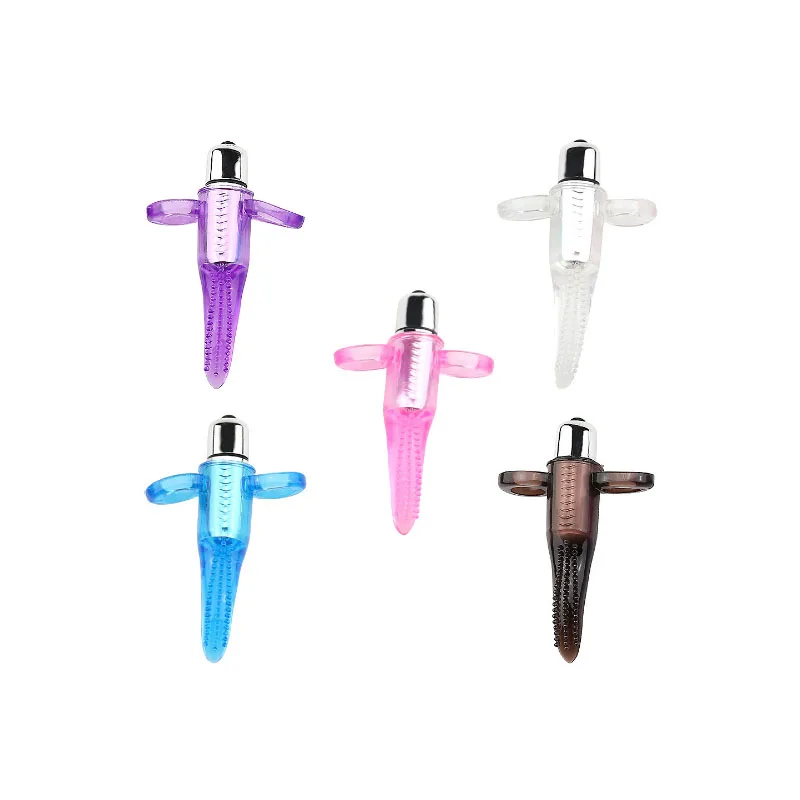 Vibrating Massager Finger Vibrating Set Tongue Masturbation Adult ...