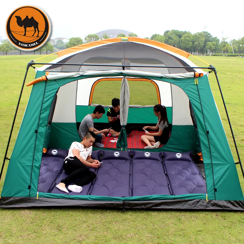 מוצר - The camel outdoor 6/7/8/9/10-12 people camping 4season tent ...