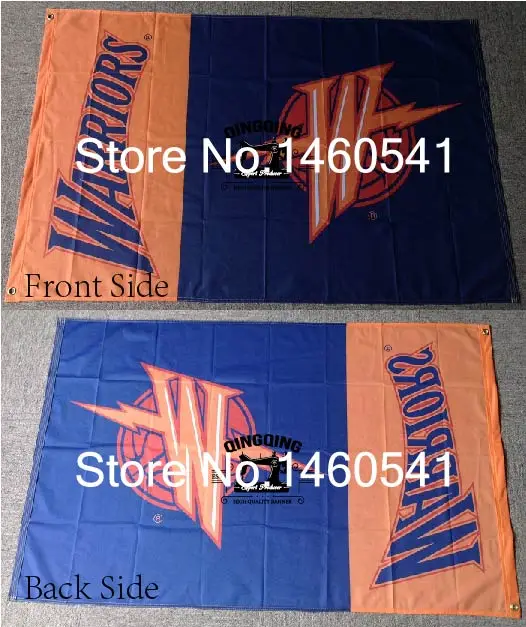 Golden-State-Warriors-Wordmark-new-Flag-3ft-x-5ft-Polyester-NBA-Golden ...