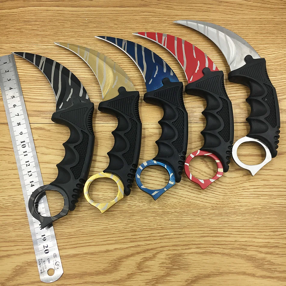 Cuchillo CS GO Counter Strike claw Karambit, cuchillo de cuello con ...