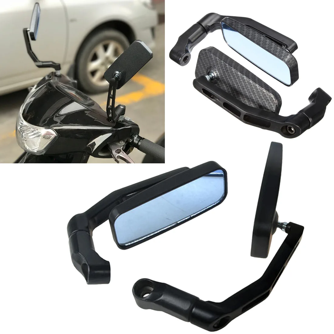 Motorcycle Modified Rearview Mirror Sports Car Modified Machine Strange